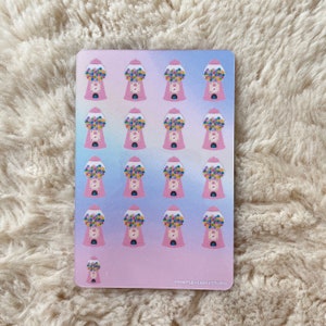 Gumball Scratch off Savings Childhood Physical Trackers Candy Sweet ...