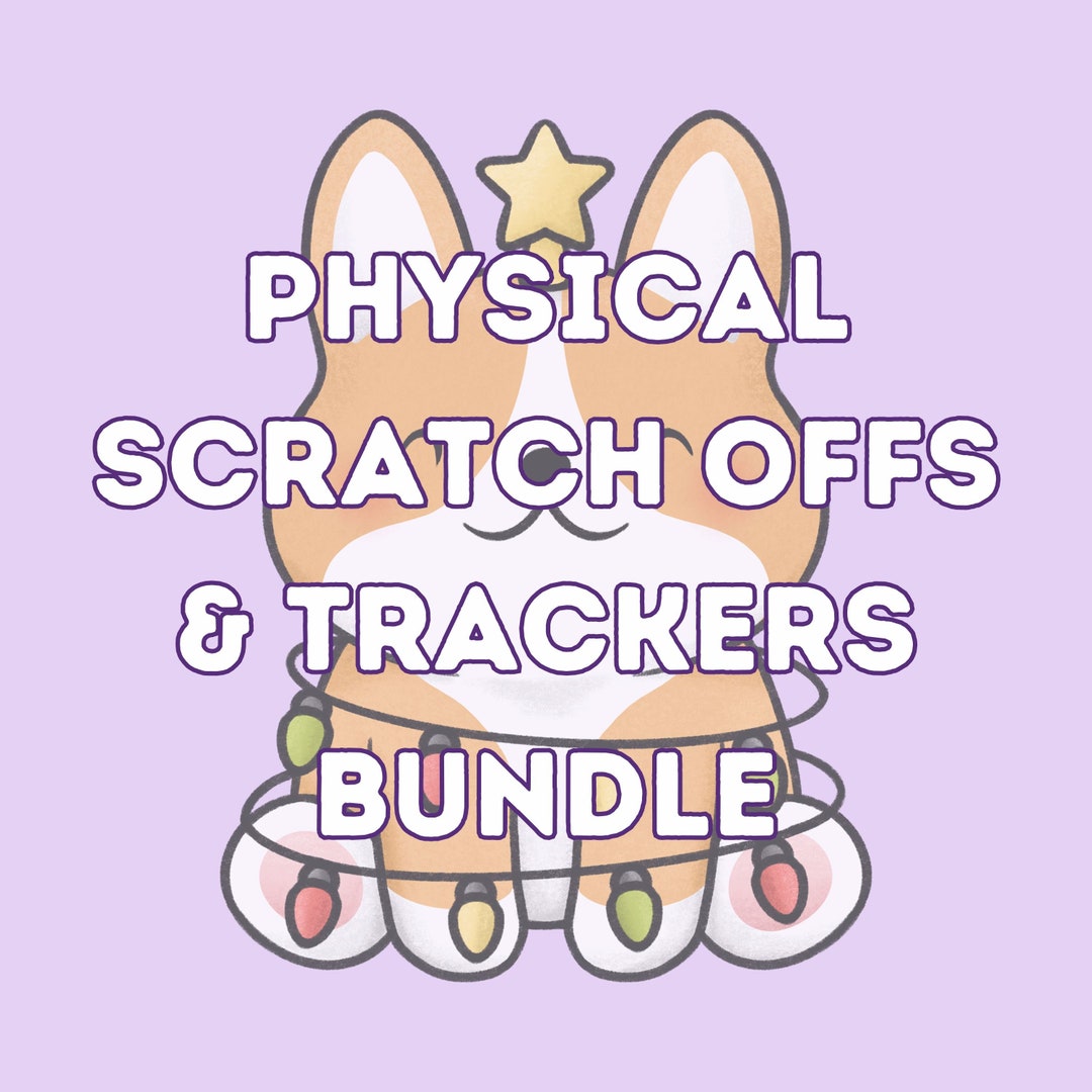 Any 3 and More Physical Scratch Offs and Trackers Bundle. Please Read ...
