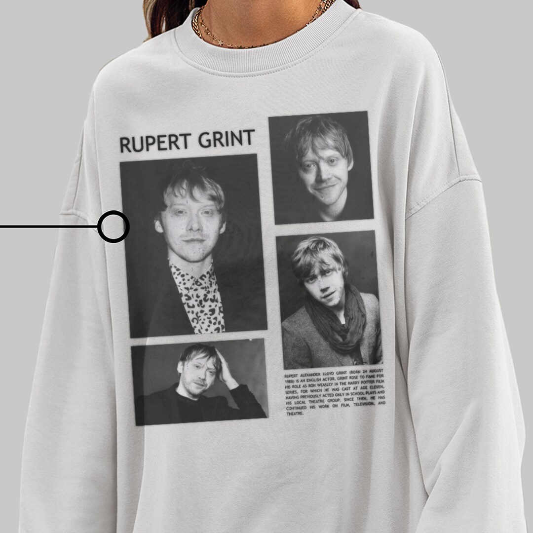 Vintage Rupert Grint Sweatshirt, Gift for Women and Men - Etsy