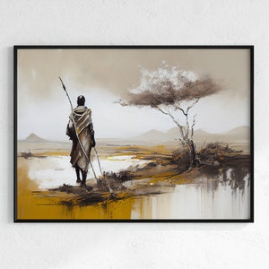 African Gallery Wall Art Set African Art Prints African Wall Art Prints ...