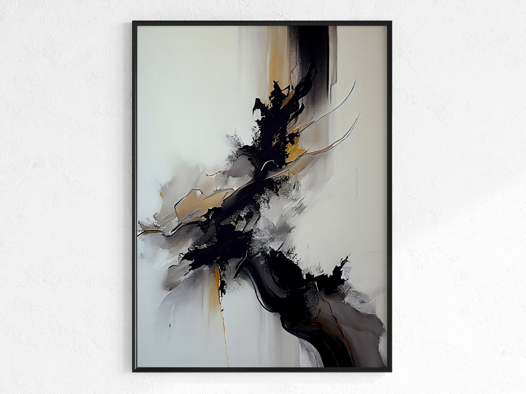 Neutral Color Abstract Art Print Neutral Color Art Prints Instant ...