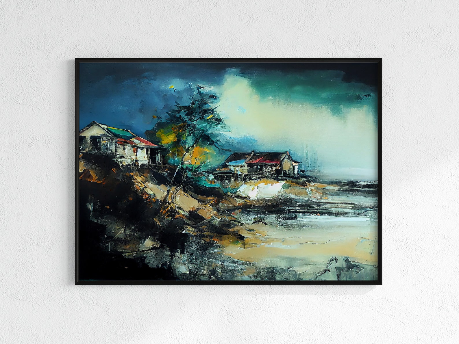 Landscape Art Painting Abstract Wall Art Prints Instant Download ...