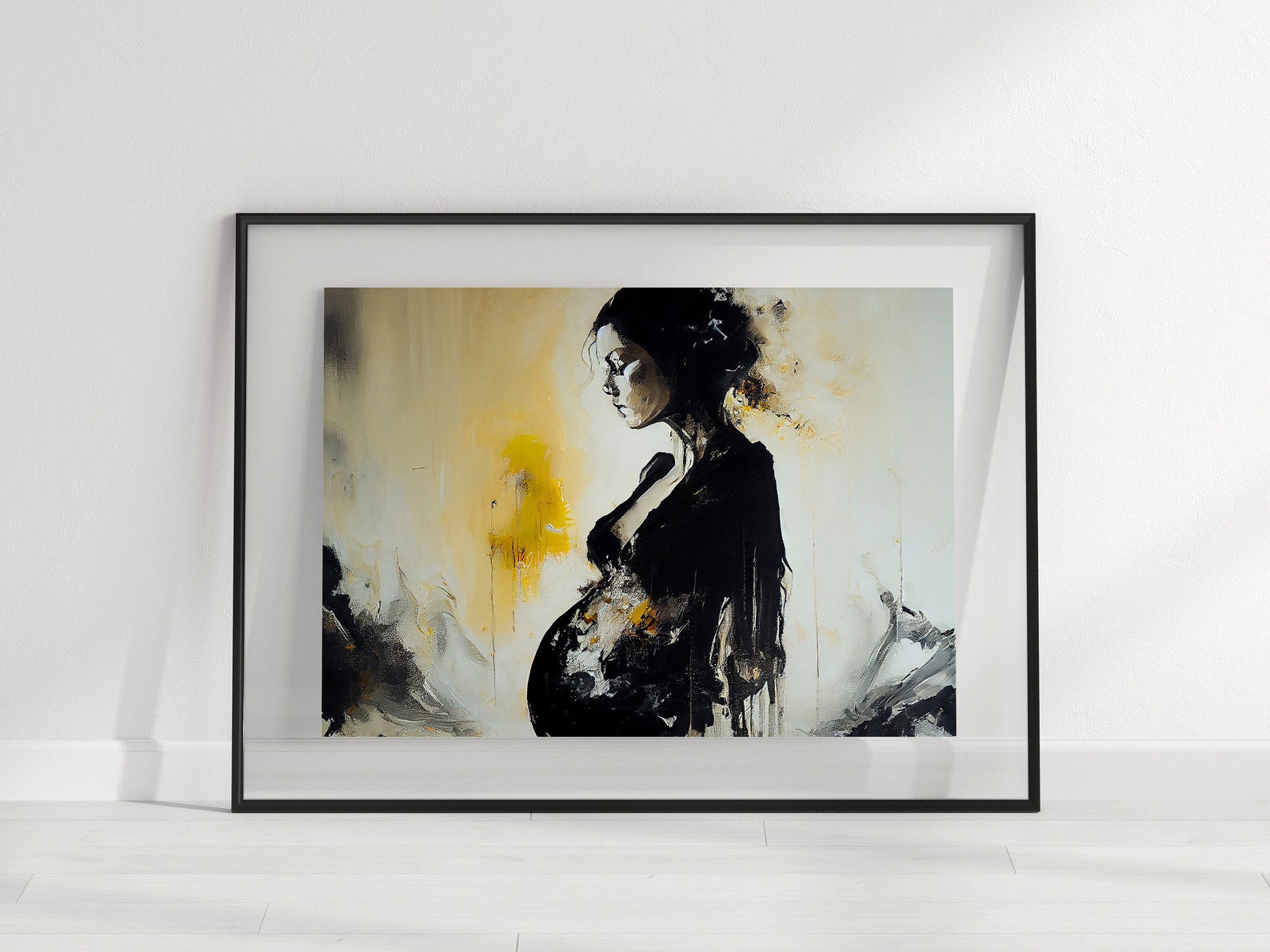 Motherhood and Maternity Painting Abstract Art Nursery Wall Art Prints ...