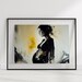 Motherhood and Maternity Painting Abstract Art Nursery Wall Art Prints ...