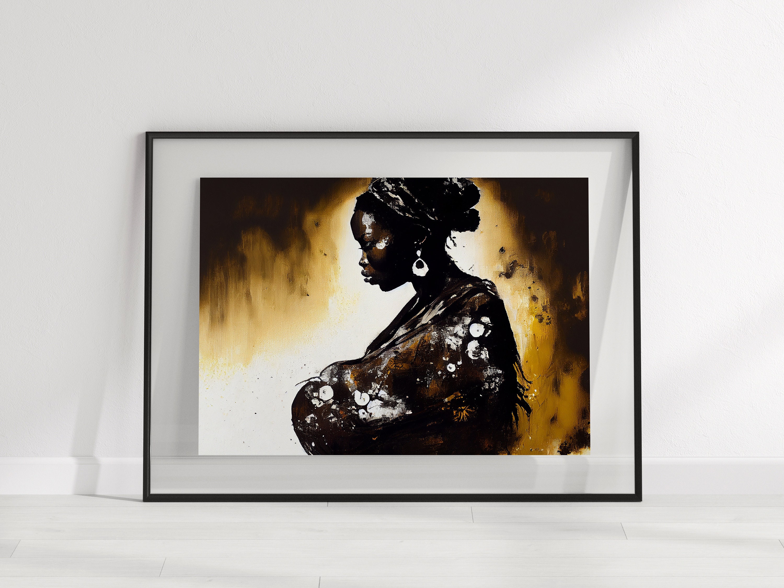 African Abstract Painting Abstract Art Gallery Wall Art Living Room Art ...