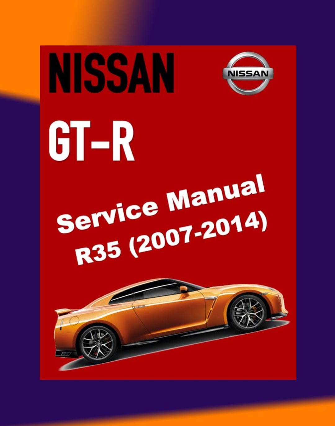 Nissan Gt-r R35 (2007-2014) Workshop Service Guide - Etsy