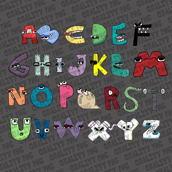 Alphabet Lore - Etsy