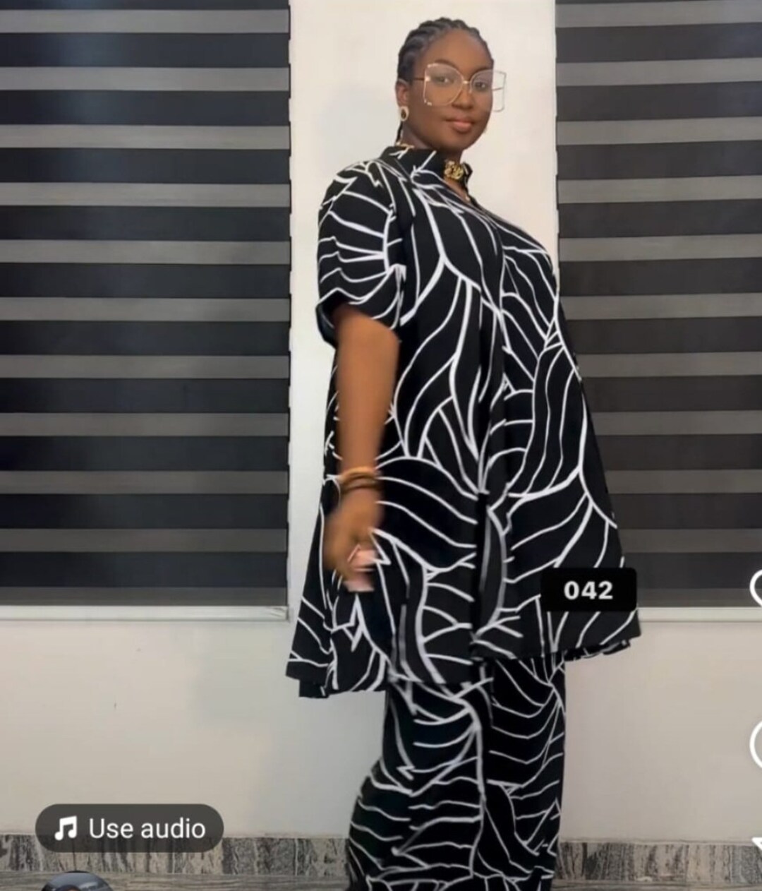 African Crepe Dress/2pcs/top and Pant/crepe Material/crepe Dress/2in1 ...