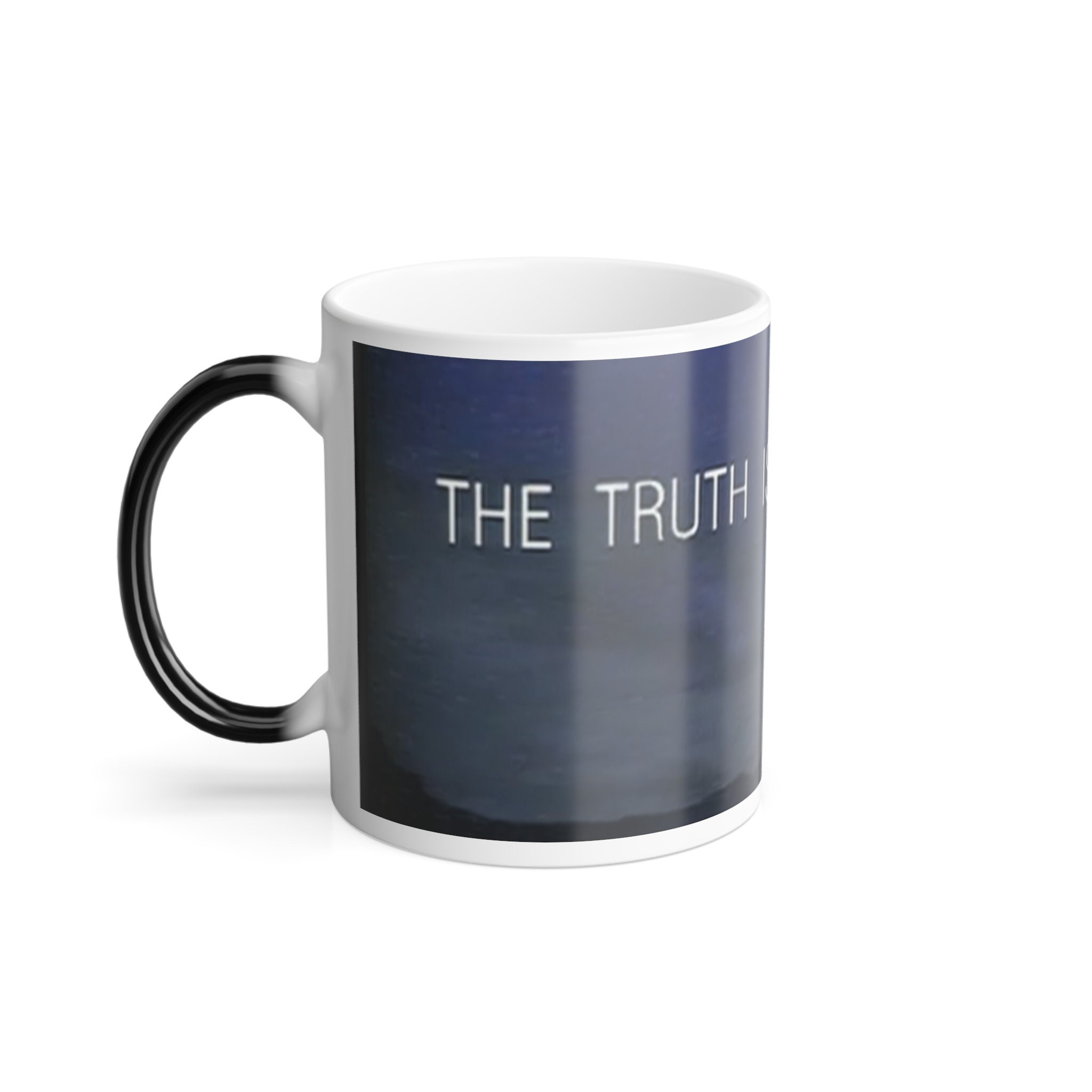The Truth is Out There' Iconic Xfiles Inspired Color Morphing Mug, 11oz ...