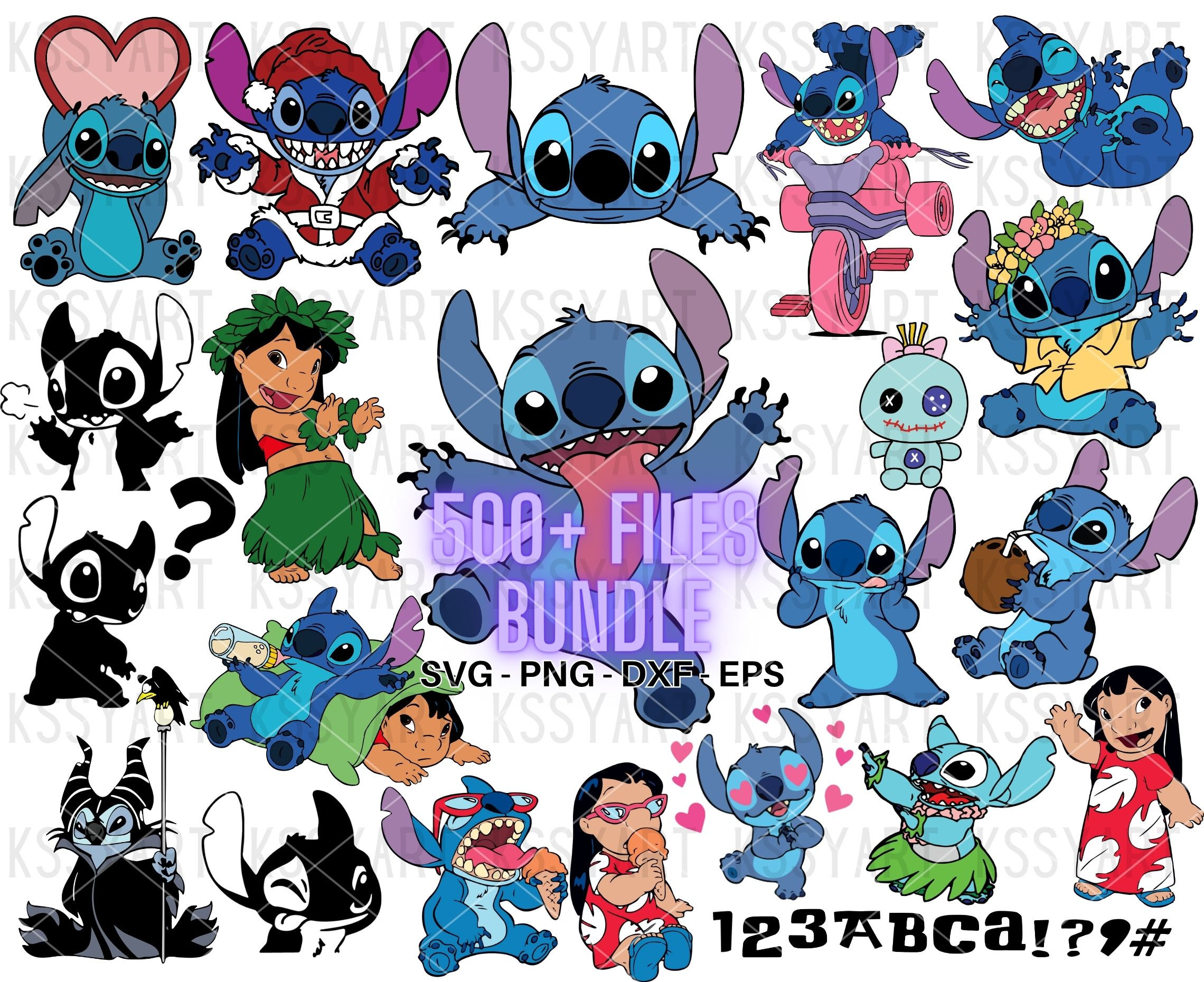 Lilo and Stitch Svg Bundle Files, Lilo and Stitch Svg for Cricut ...