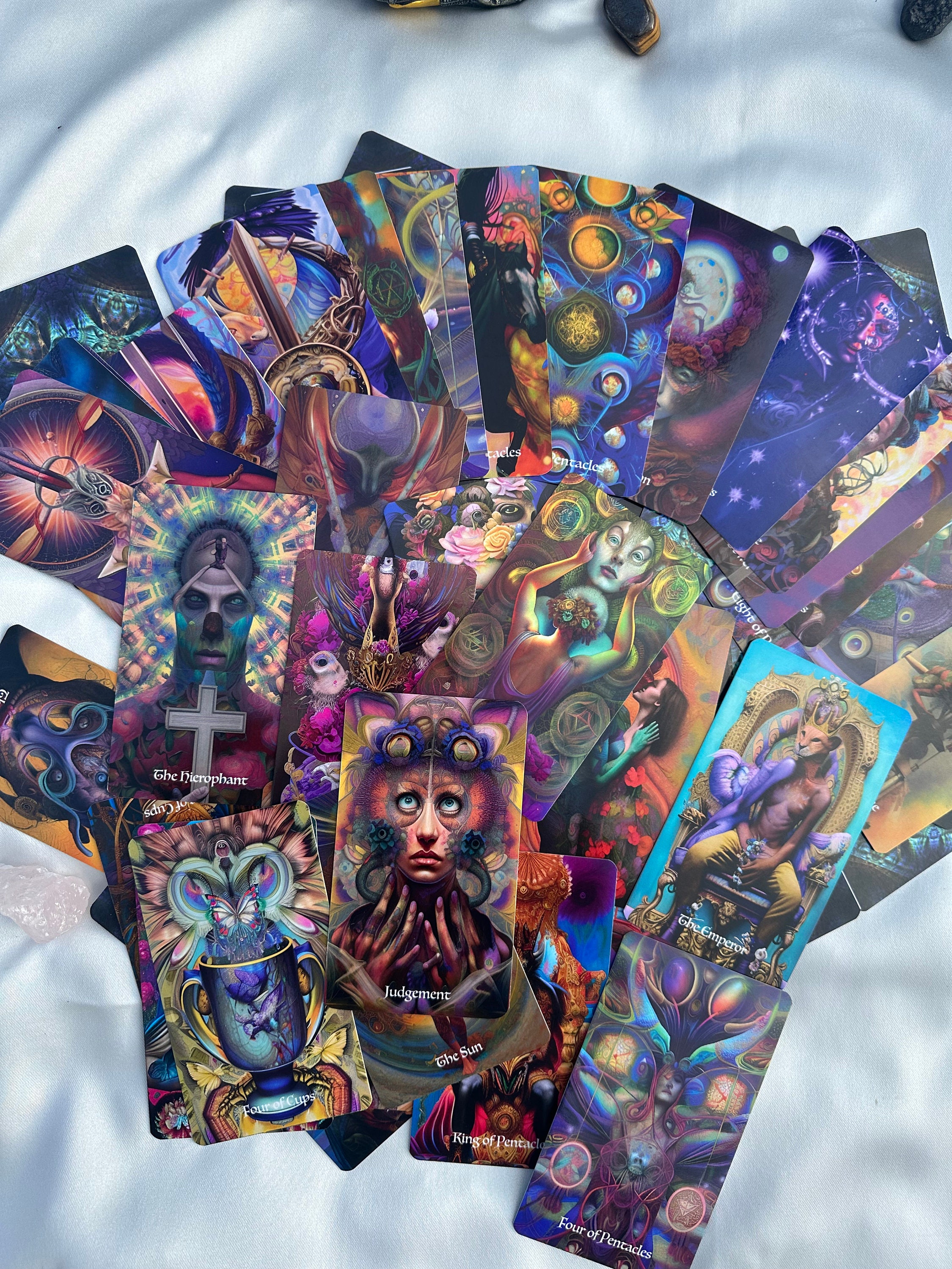 Tarot Deck With Guidebooktarot Card Decktarot Cardsoracle - Etsy