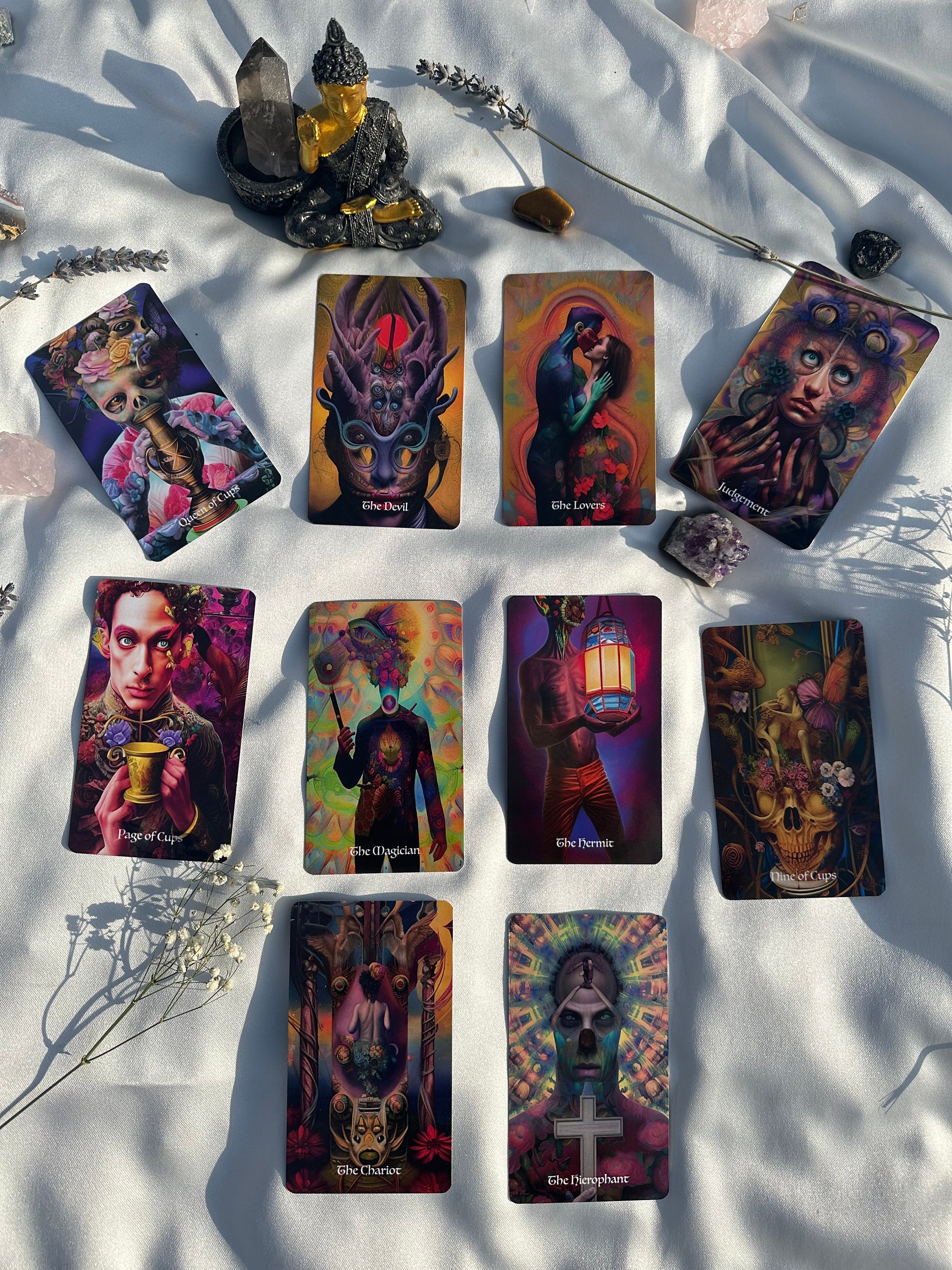 Tarot Deck With Guidebooktarot Card Decktarot Cardsoracle - Etsy