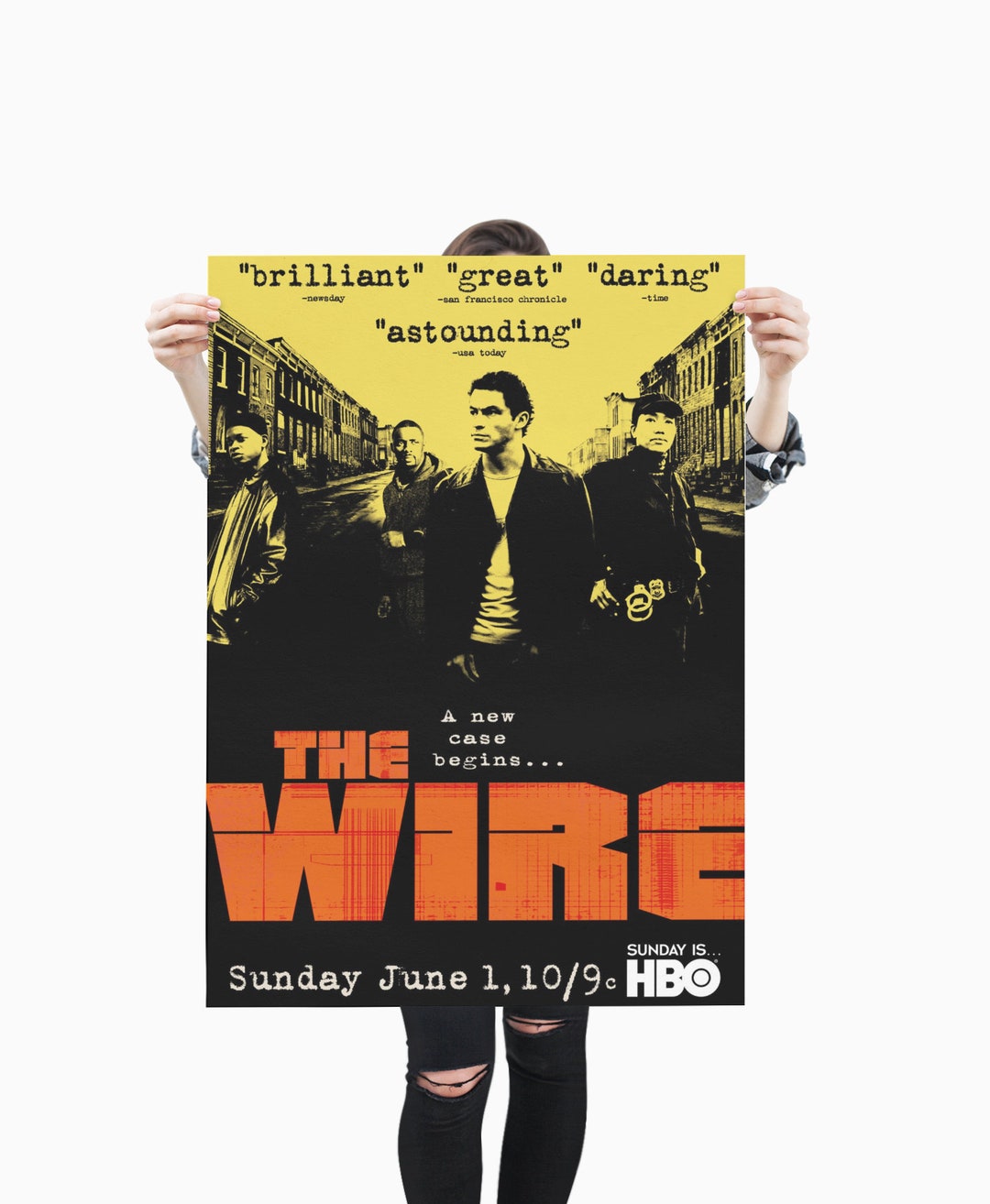 The Wire (HBO) Poster / Premium Matte Vertical Poster - Etsy