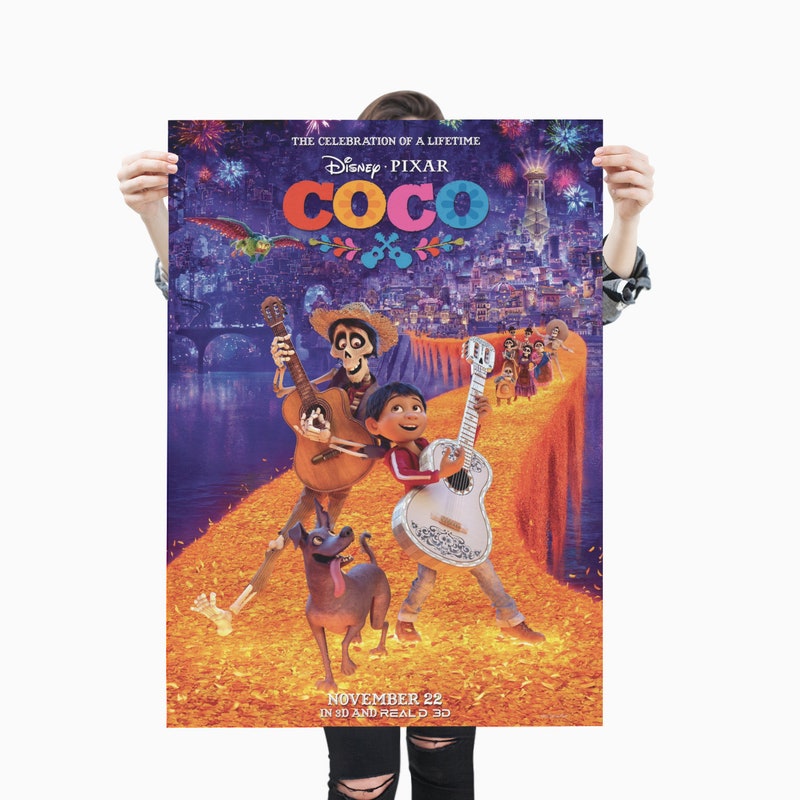 Coco Movie Poster - Etsy