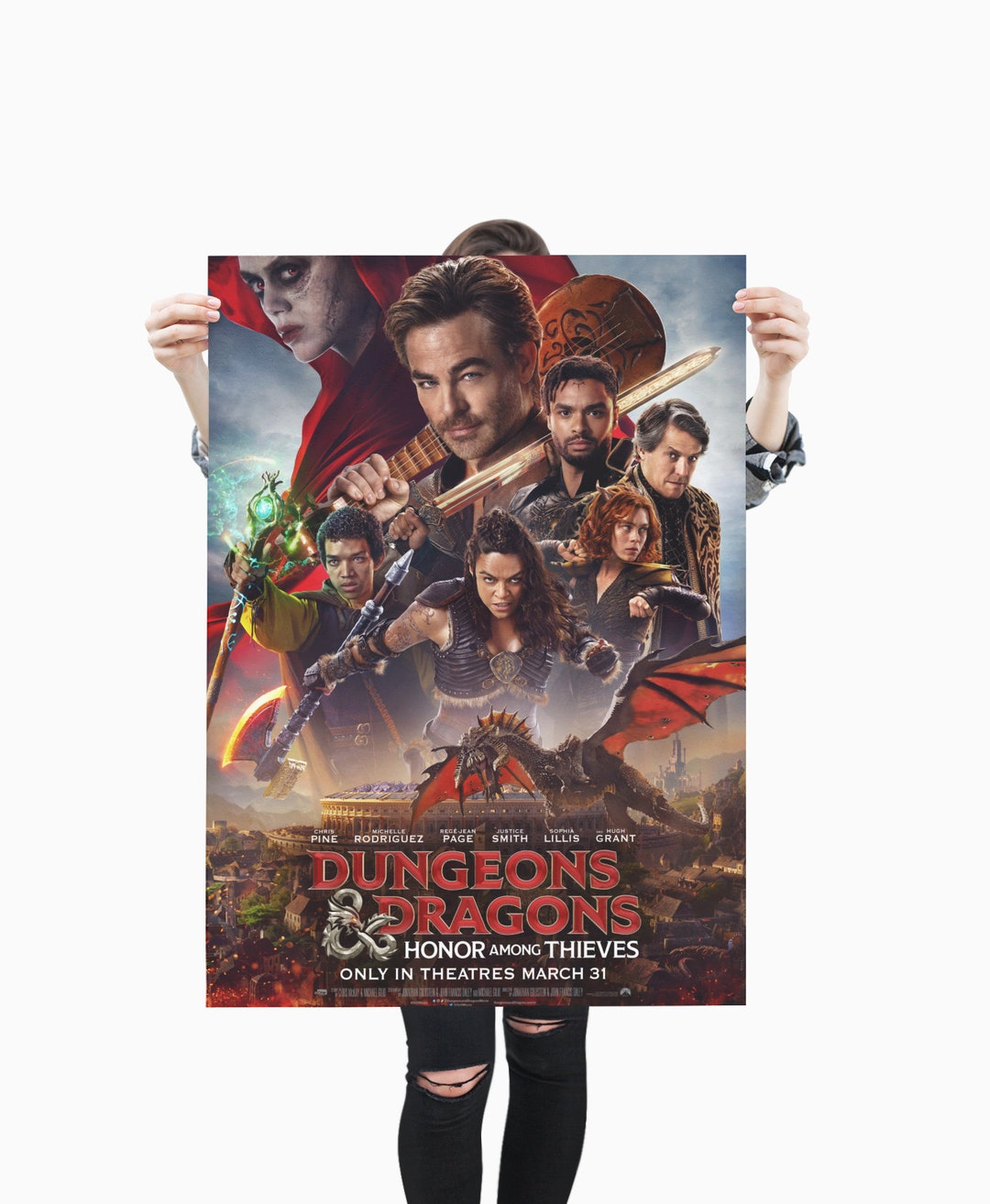 Dungeons and Dragons Honor Among Thieves Poster / Premium Matte ...