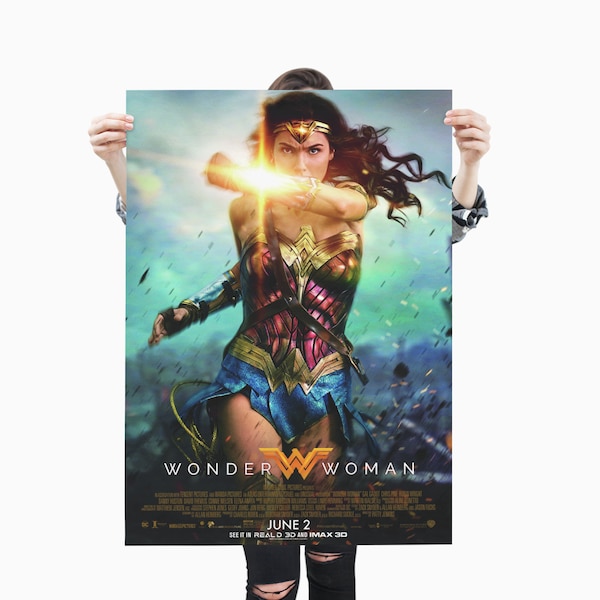 Wonderwoman Poster - Etsy
