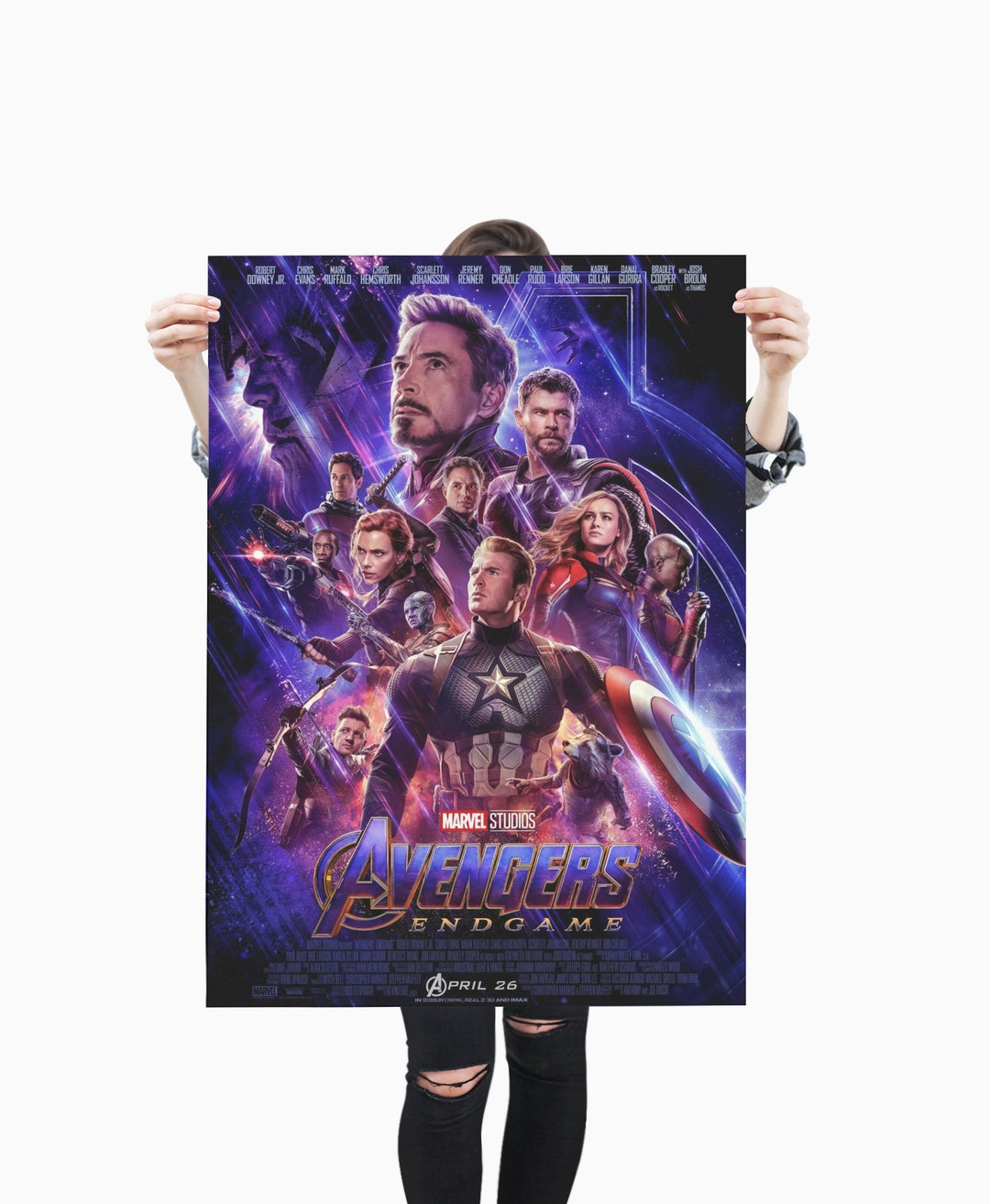 Avengers Endgame Poster / Premium Matte Vertical Poster - Etsy