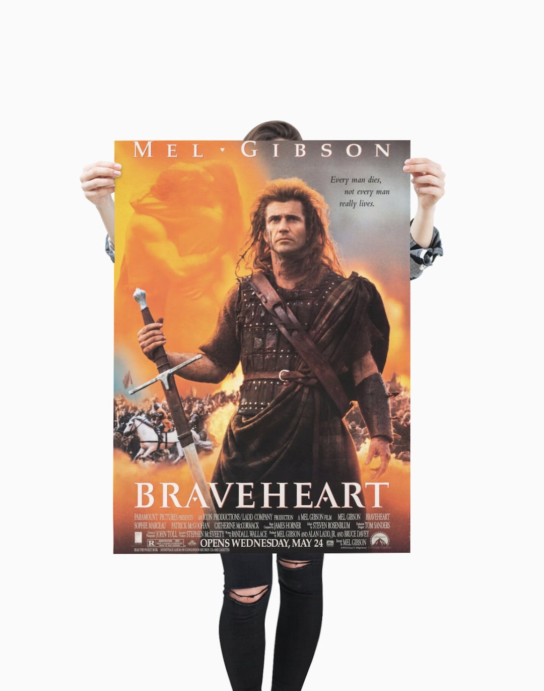 Braveheart / Premium Matte Vertical Poster - Etsy