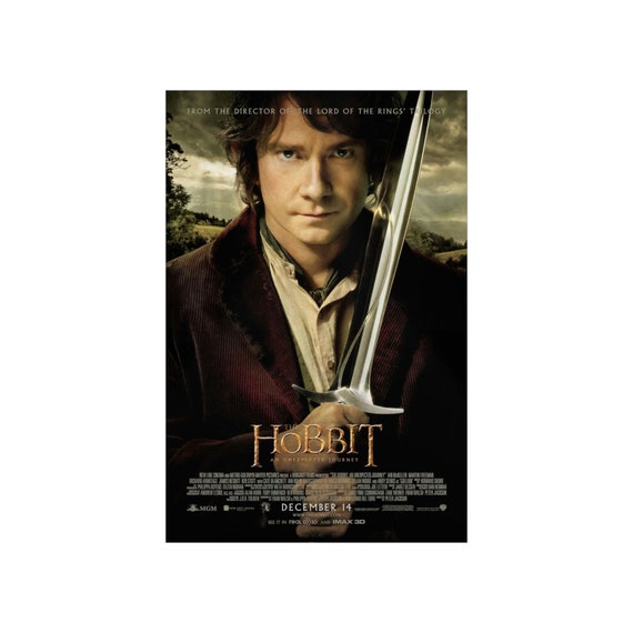 The Hobbit An Unexpected Journey Poster Bilbo