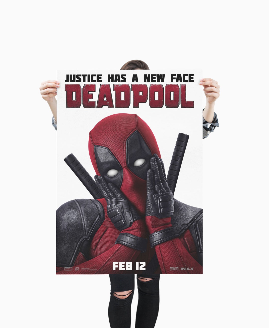 Deadpool Poster / Premium Matte Vertical Poster - Etsy