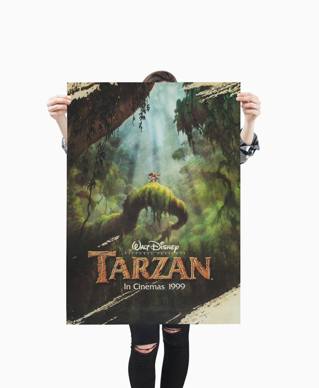 Tarzan (original) / Premium Matte Vertical Poster - Etsy