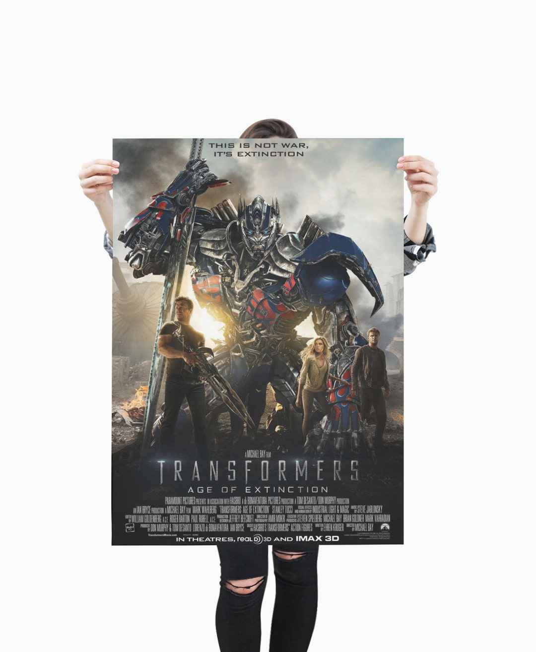 Transformers Age of Extinction Poster / Premium Matte Vertical Poster ...