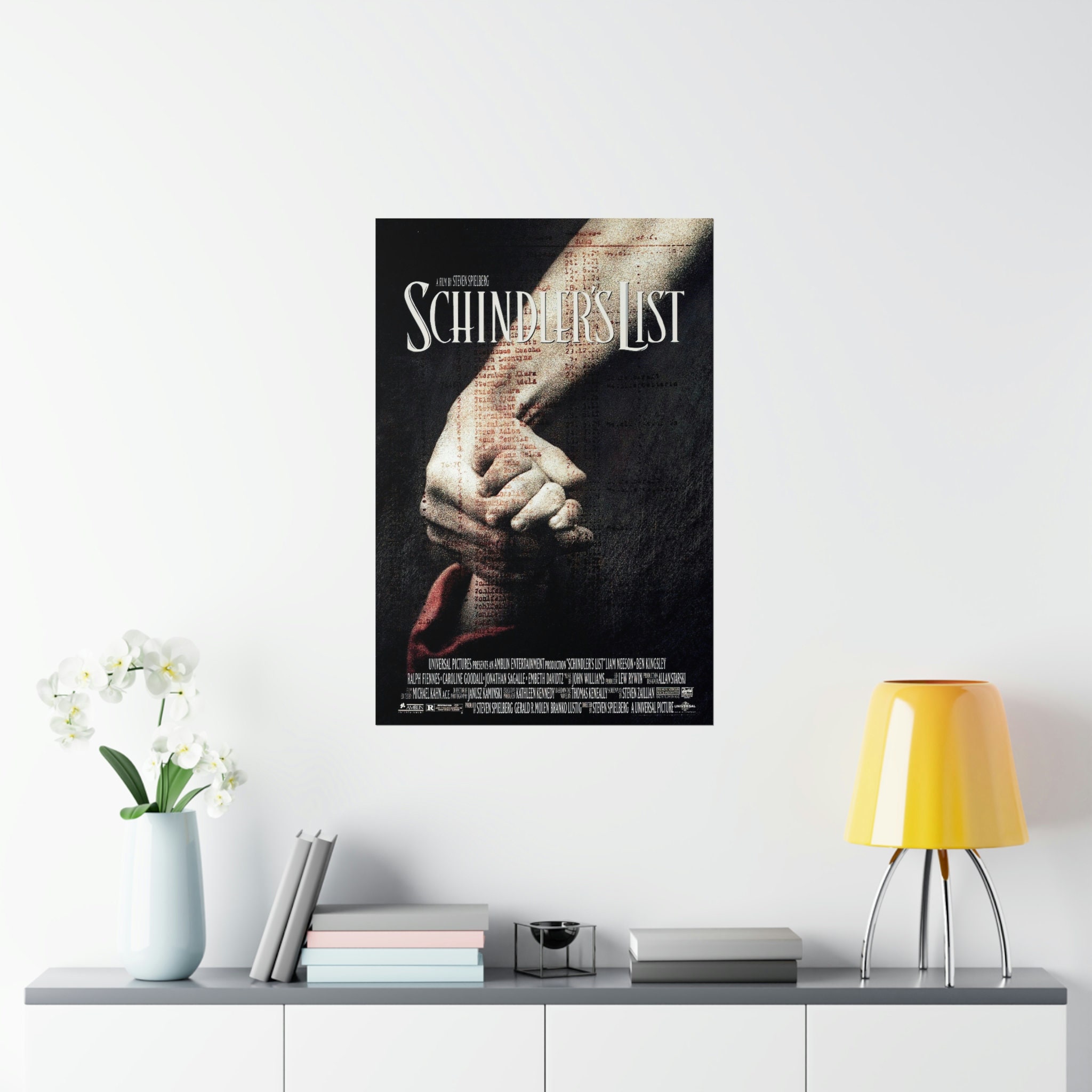 The Schindler's List / Premium Matte Vertical Poster - Etsy