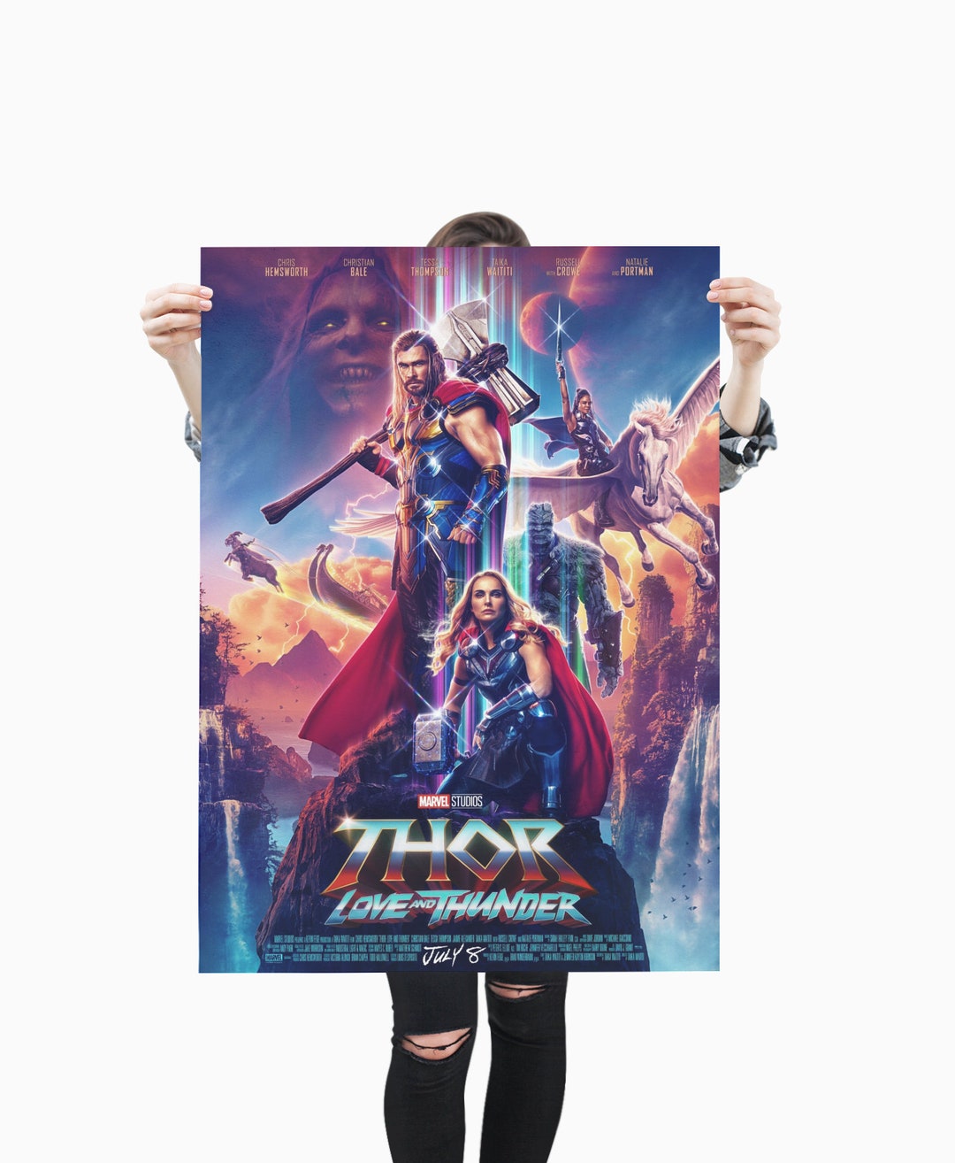 Thor Love and Thunder Poster / Premium Matte Vertical Poster - Etsy