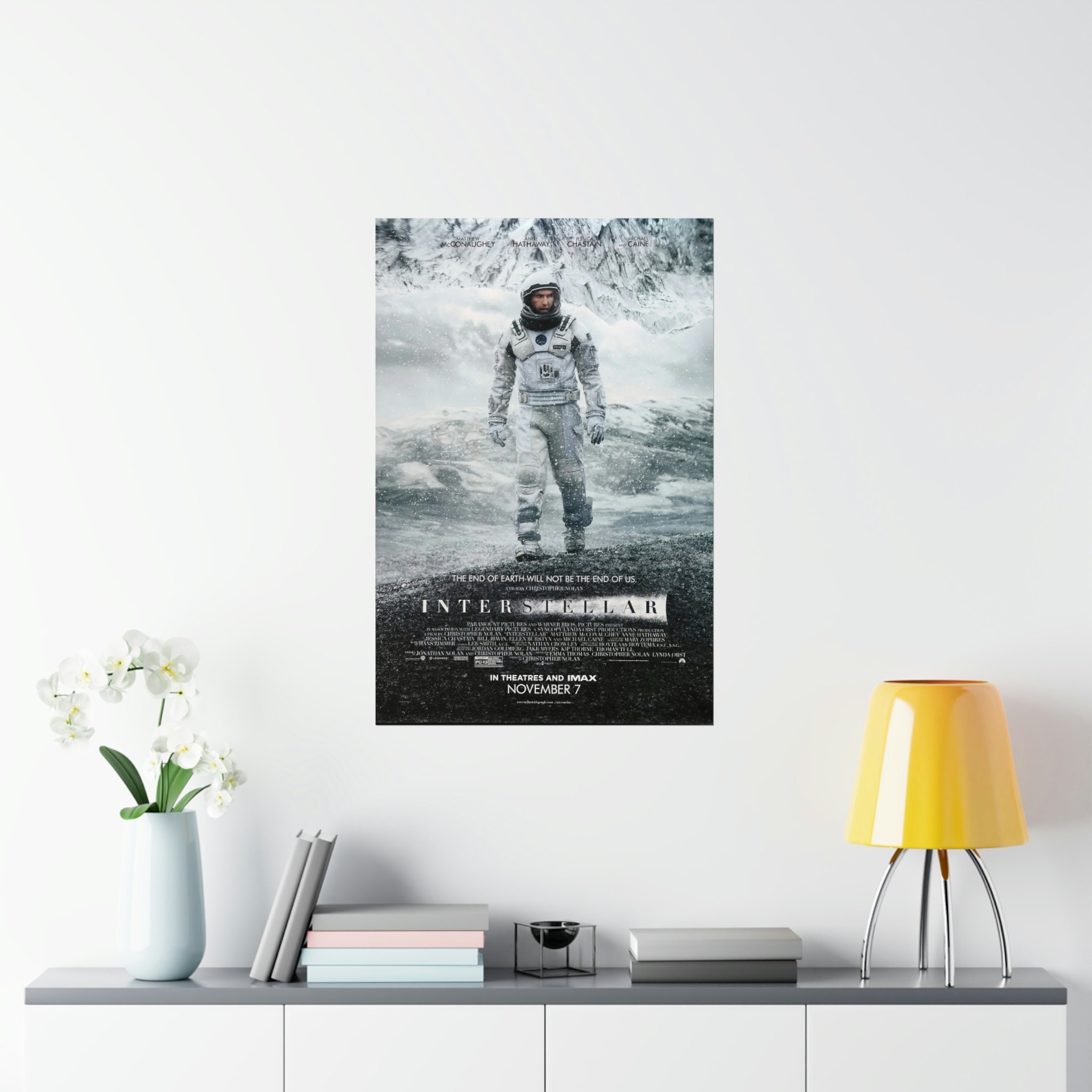 Interstellar / Premium Matte Vertical Poster - Etsy