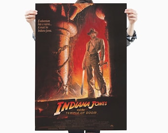 Indiana Jones and the Temple of Doom 1984 B Steven Spielberg Japanese ...