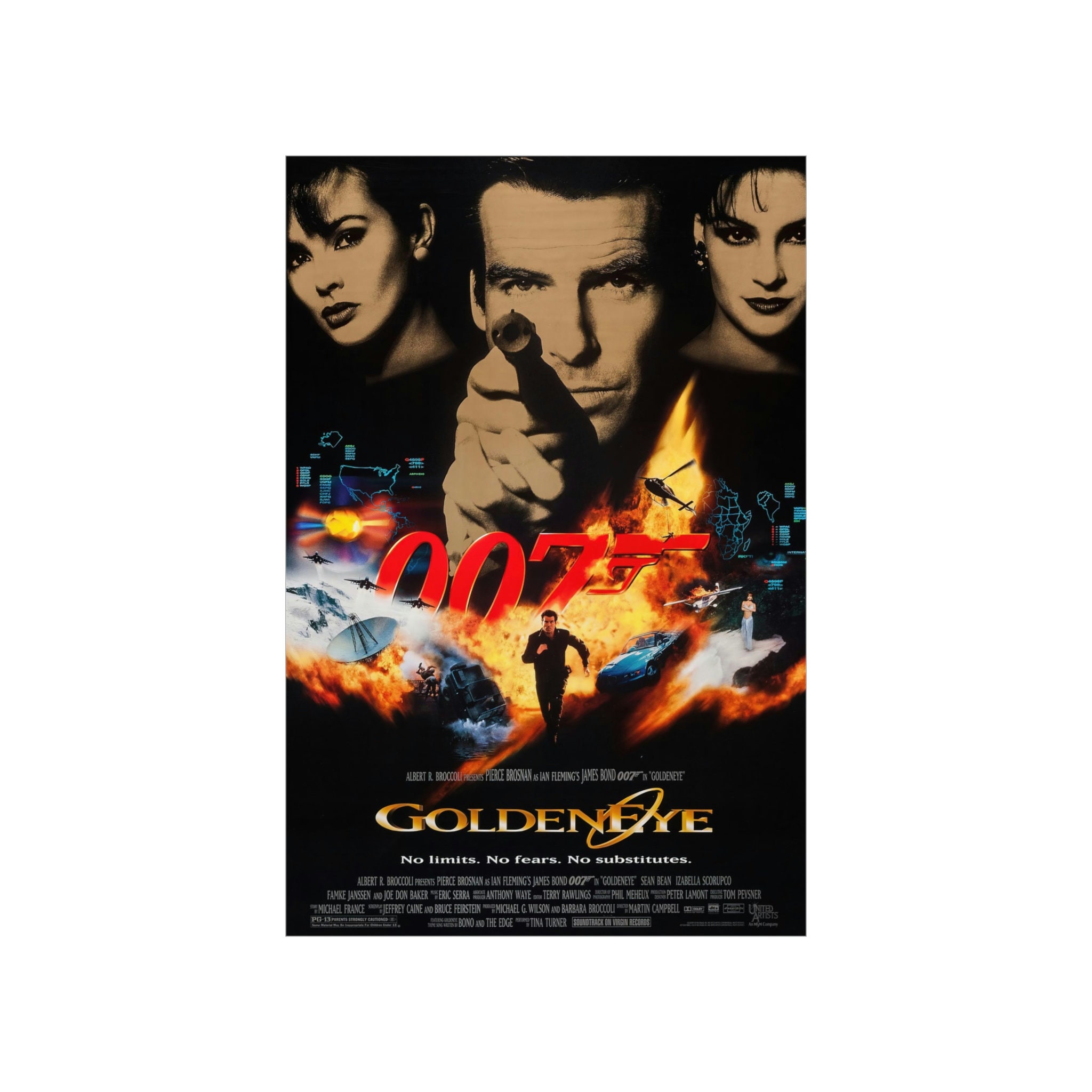 James Bond Goldeneye Poster / Premium Matte Vertical Poster - Etsy