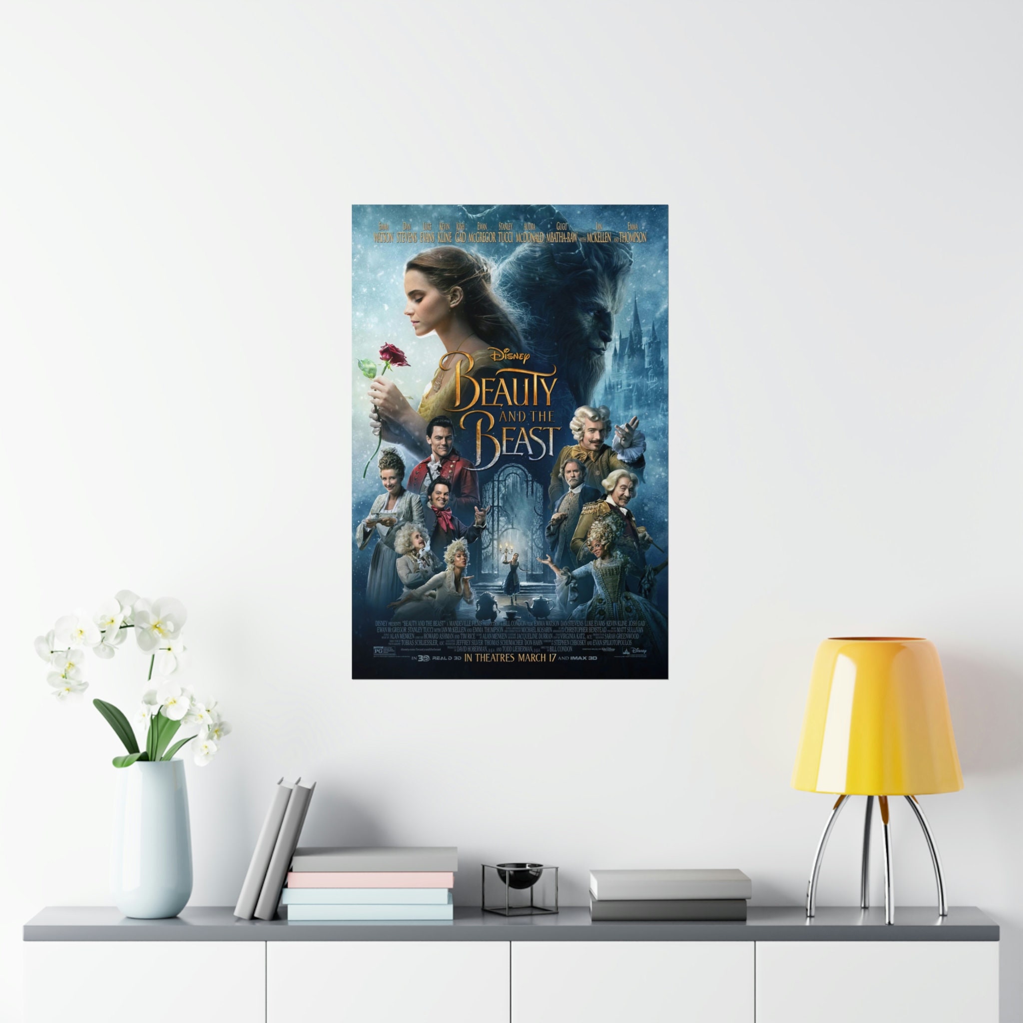 Beauty and the Beast / Premium Matte Vertical Poster - Etsy