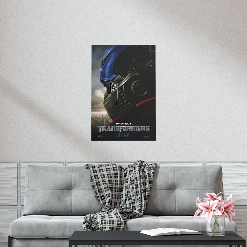 Transformers Poster / Premium Matte Vertical Poster - Etsy