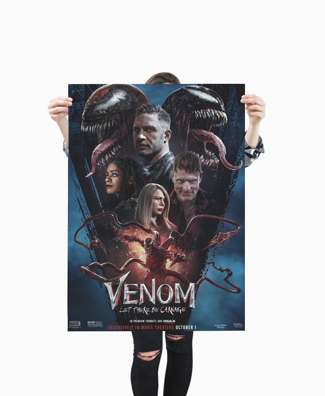 Venom Let There Be Carnage Poster / Premium Matte Vertical Poster - Etsy