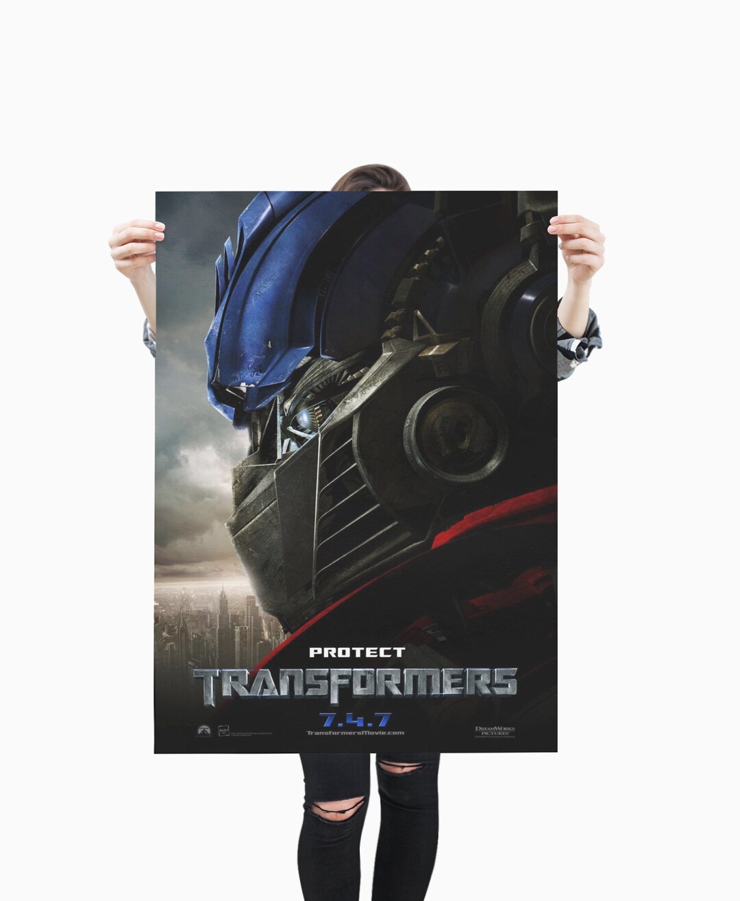 Transformers Poster / Premium Matte Vertical Poster - Etsy
