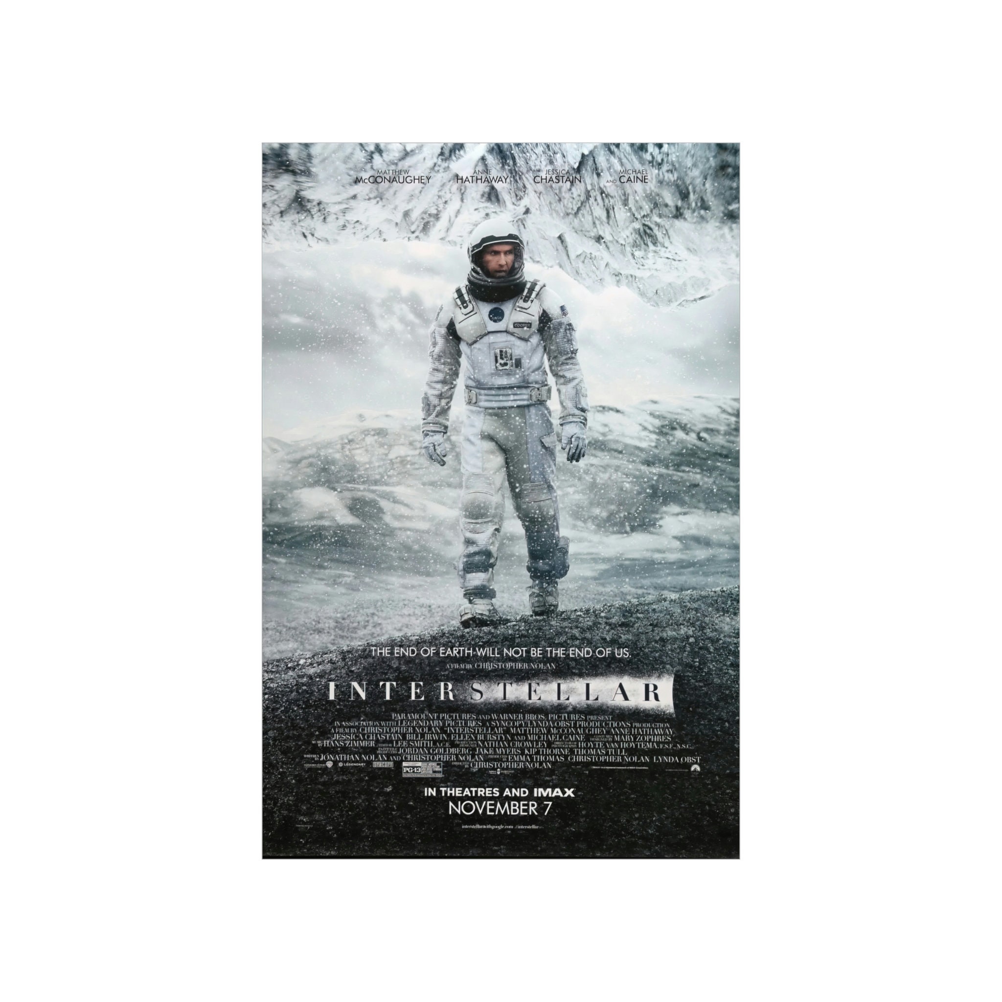 Interstellar / Premium Matte Vertical Poster - Etsy