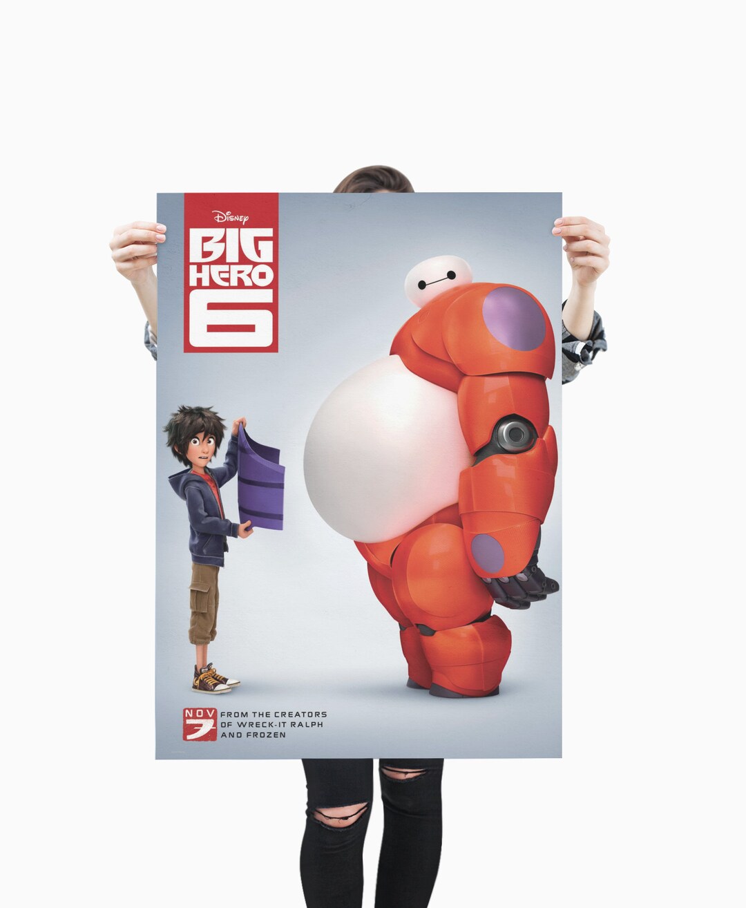 Big Hero 6 Poster / Premium Matte Vertical Poster - Etsy