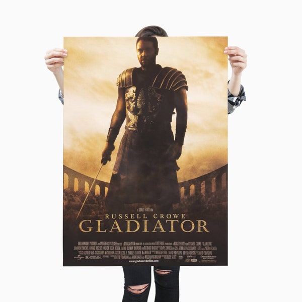 Gladiator Poster - Etsy