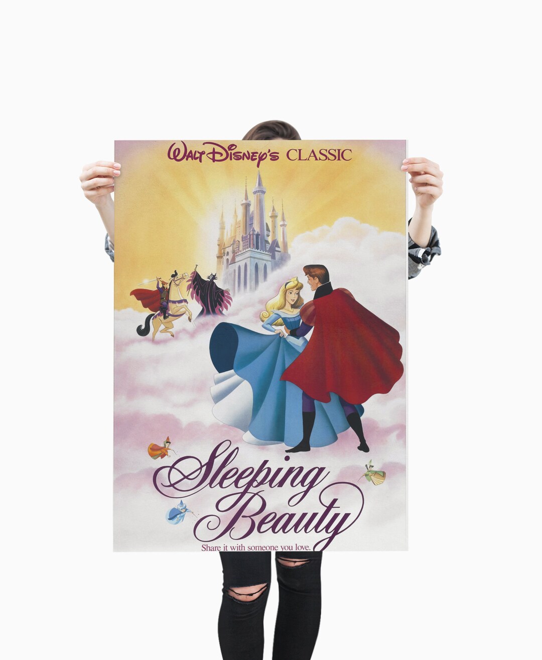 Sleeping Beauty (original) / Premium Matte Vertical Poster - Etsy