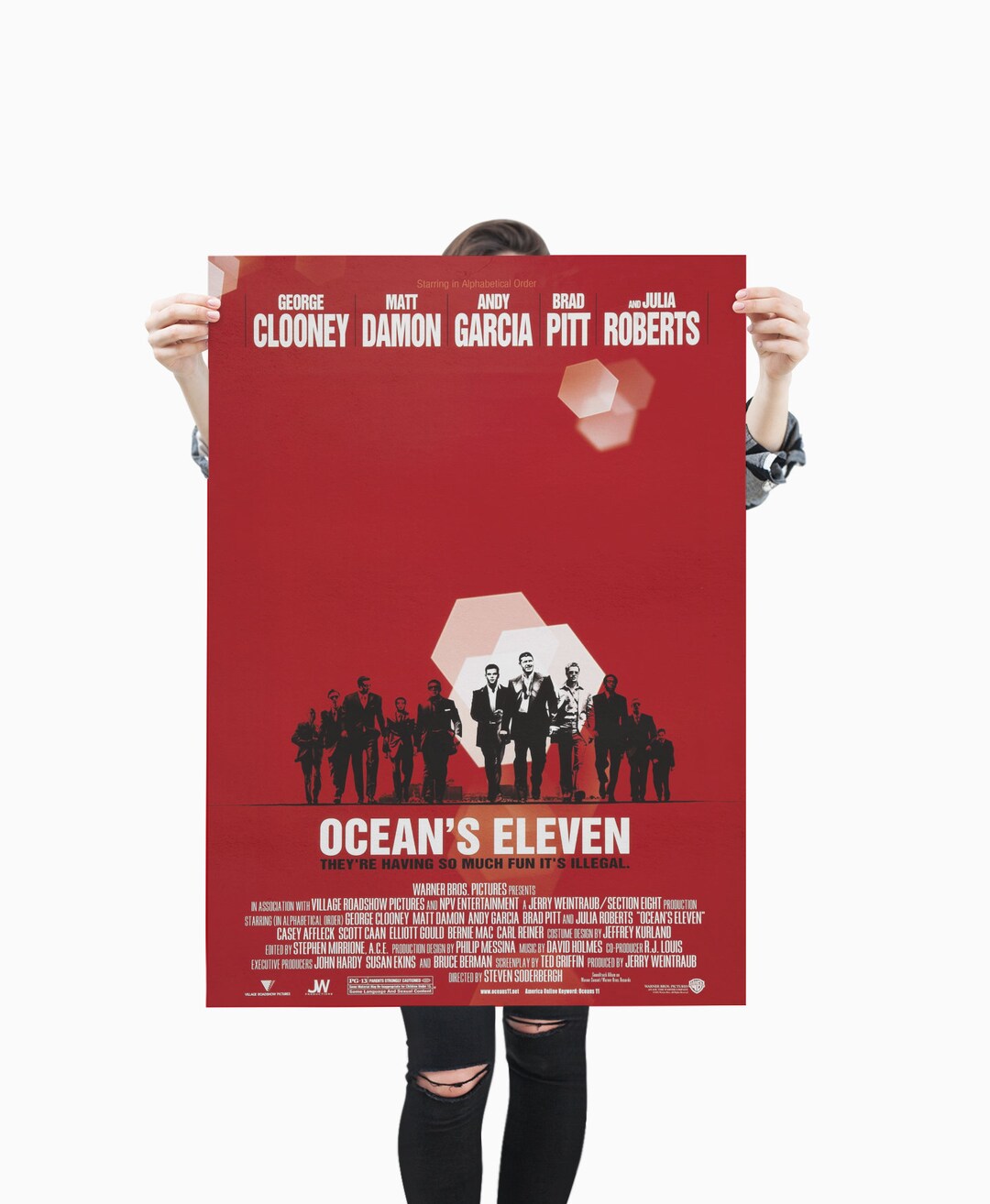 Ocean's Eleven Poster / Premium Matte Vertical Poster - Etsy