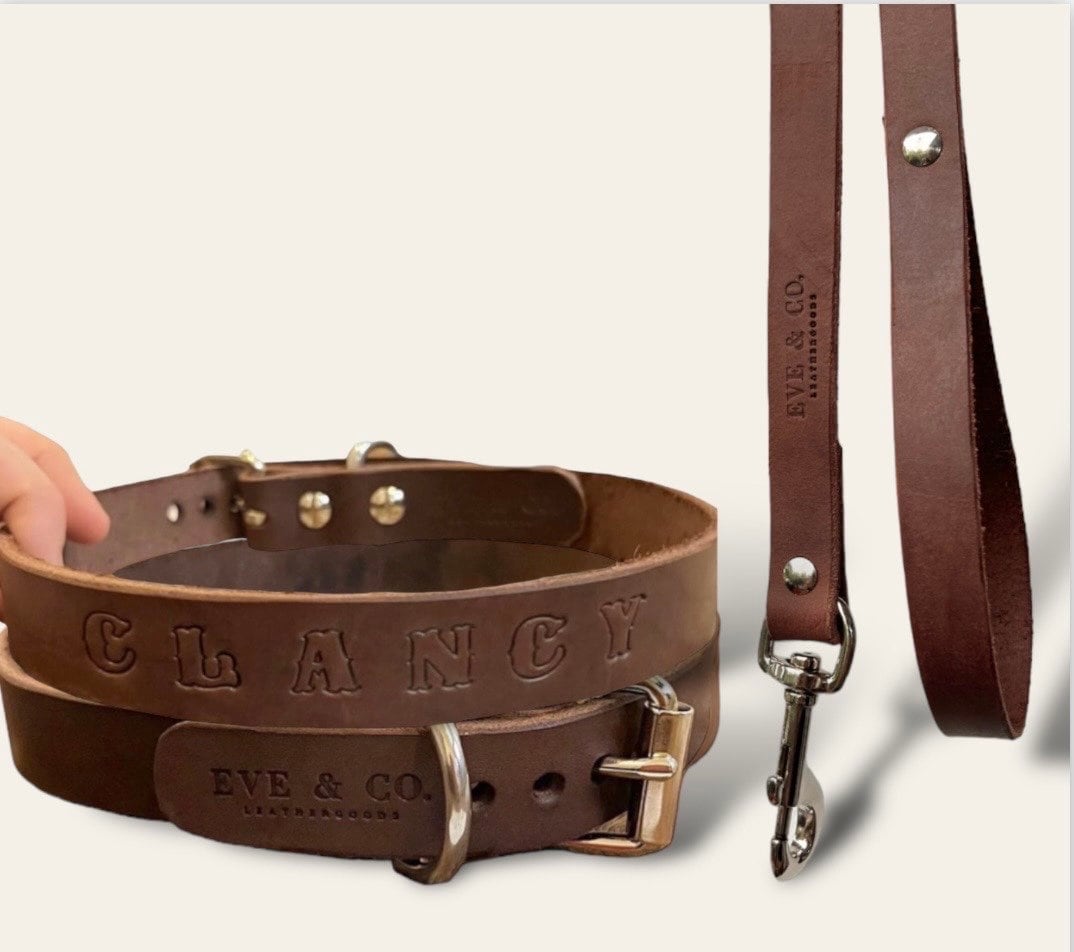 Dog Collar Lead Set, Personalised Dog Collars Australia, Dog Leads ...