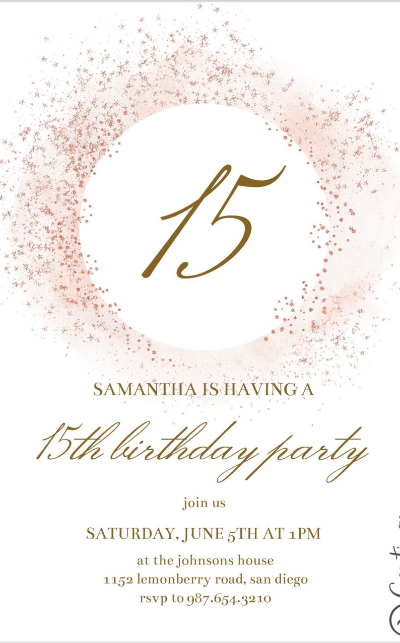 Editable Invitations - Etsy