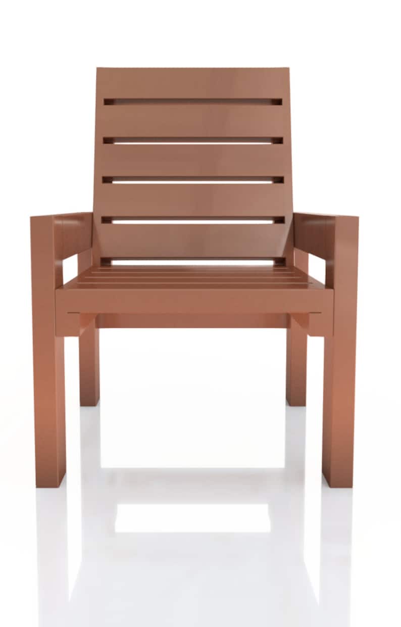 DIY Garden Chair Design-plan Pdf - Etsy