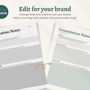 Interior Design Consultation Notebook | Onboarding and Design ...