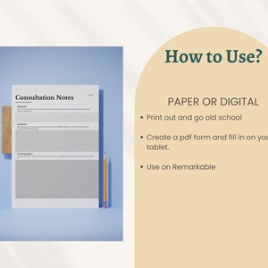 Interior Design Consultation Notebook | Onboarding and Design ...