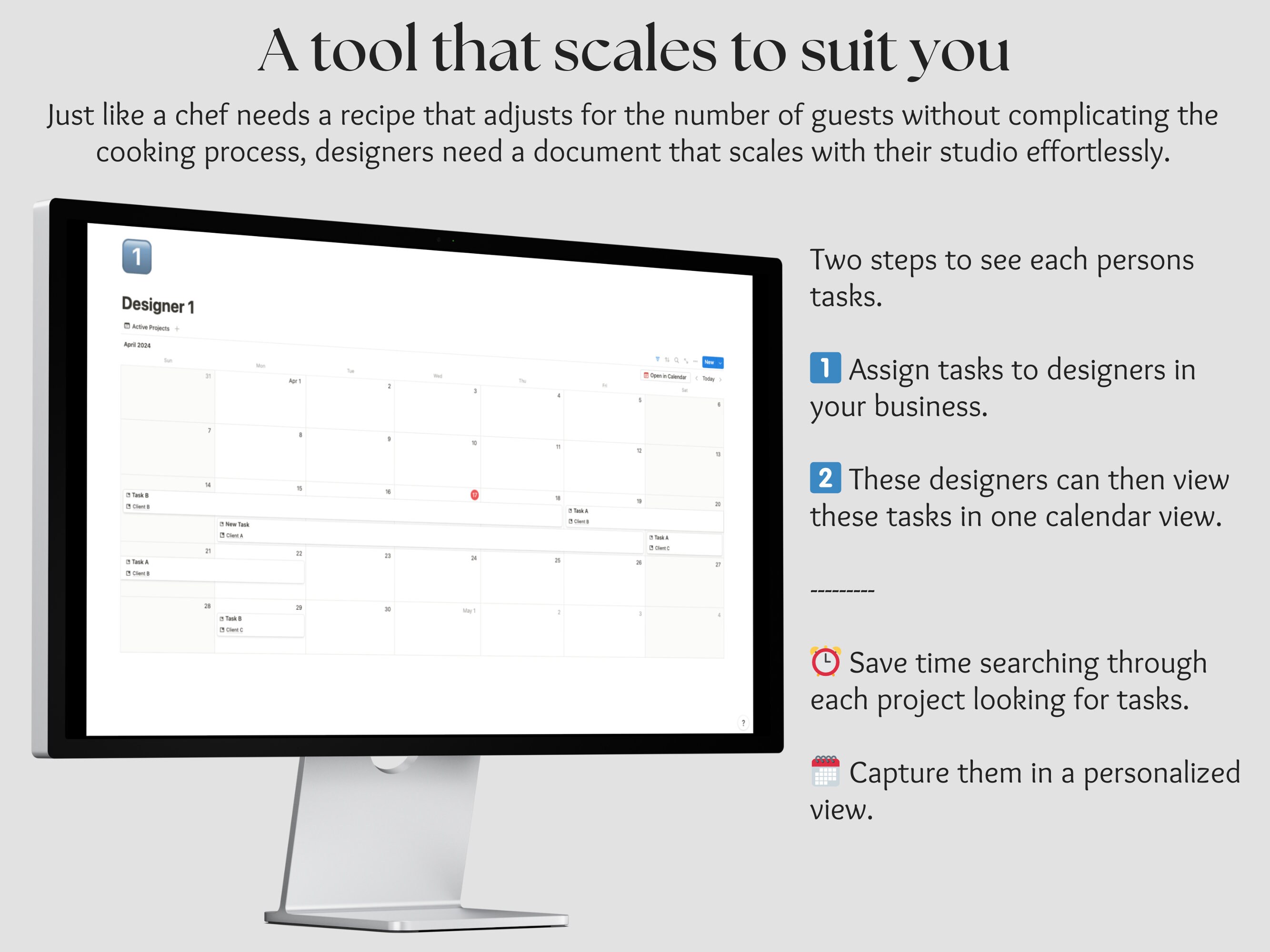 Interior Design Studio Client Project Management Tracker With FF&E ...