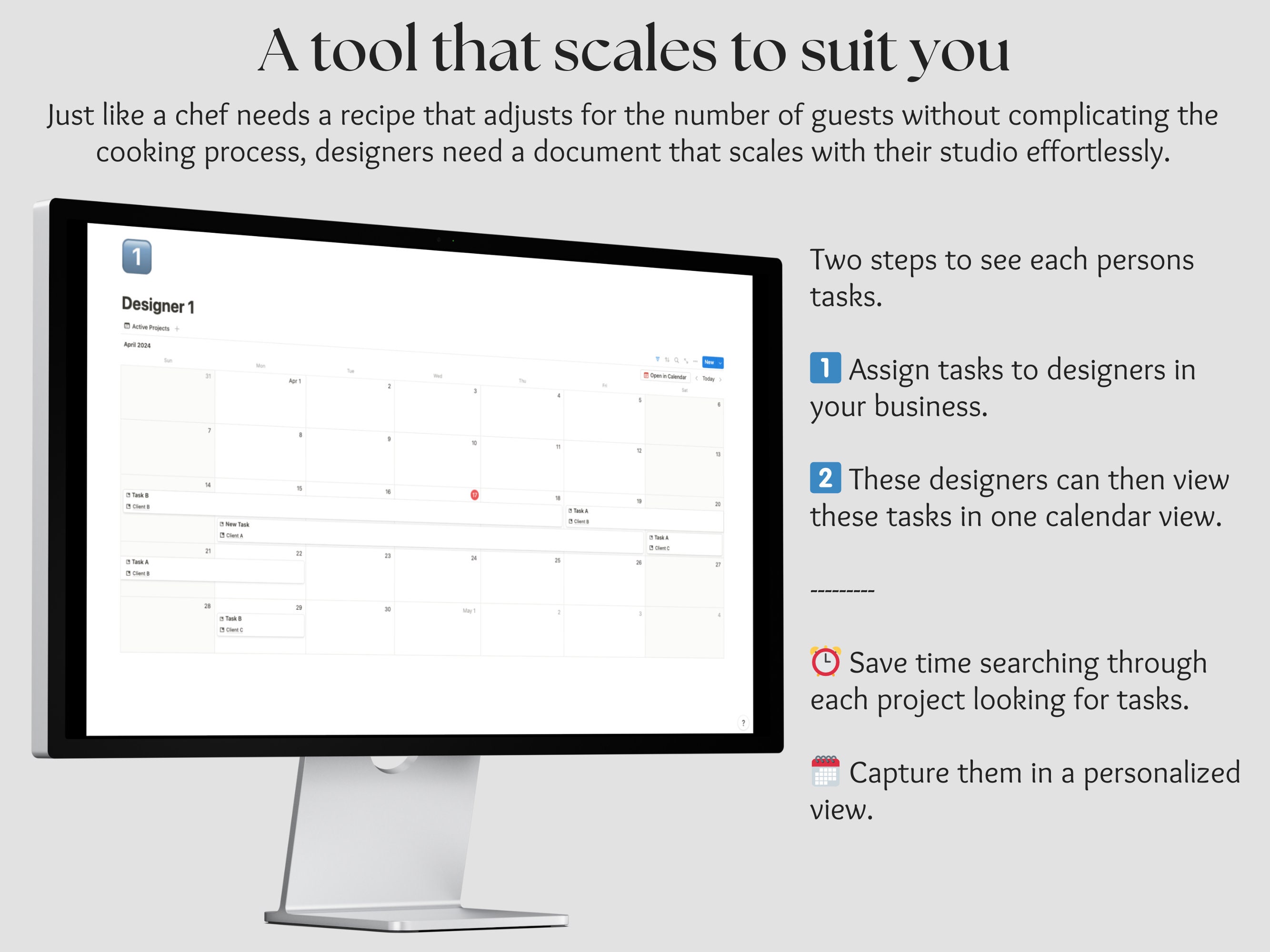 Interior Design Studio Management System - Notion Template - Vendor ...