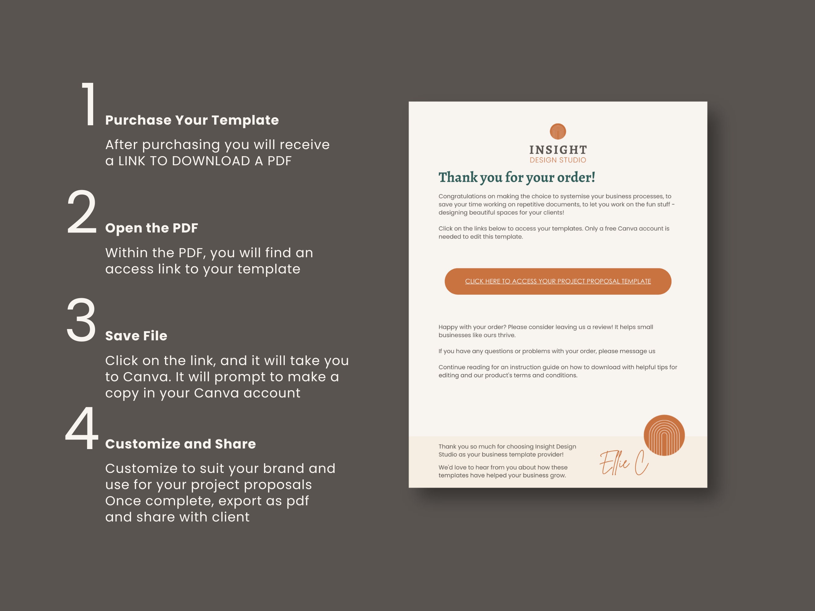 Interior Design Template - Project Proposal Canva - Professional Design ...