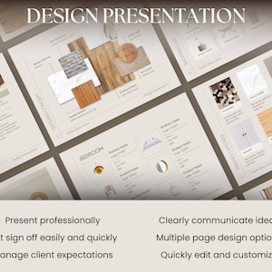 Interior Design Foundational Design Trio Fee Proposal, FFE Finishes ...