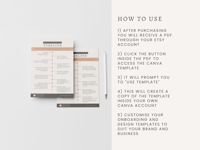 Interior Design Client Timeline | Typical Client Journey | Onboarding ...